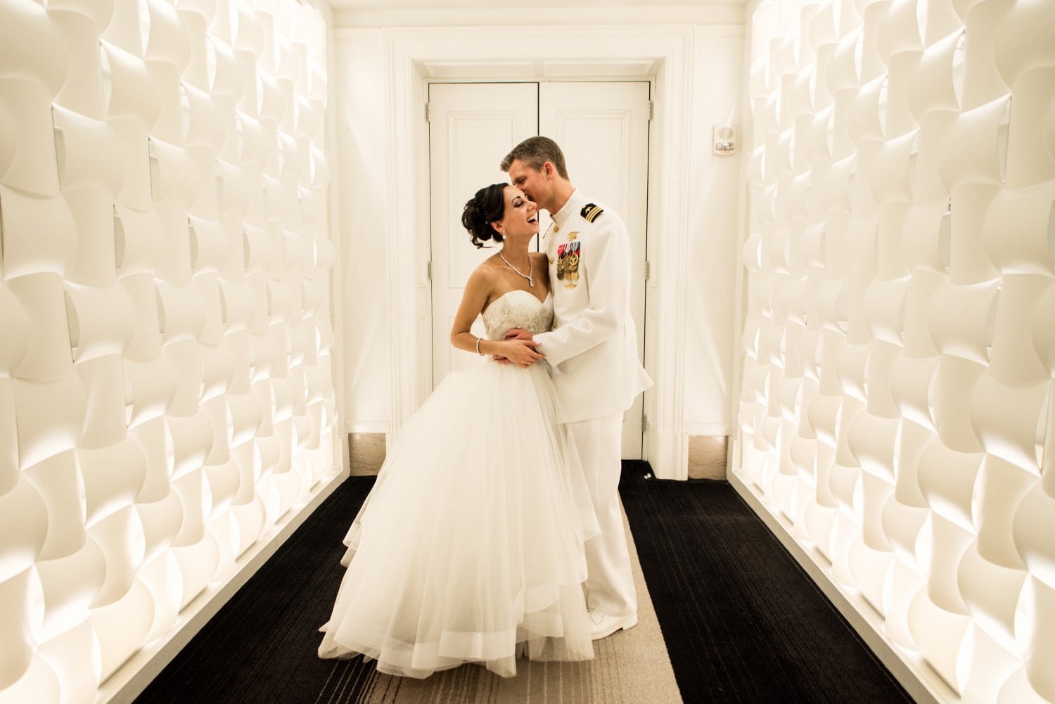 Navy Seal Marries in a Romantic Military Wedding