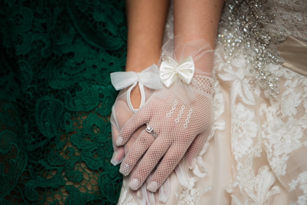 Tattooed Bride Marries her Love in a Star Wars Wedding at Barn on Bridge