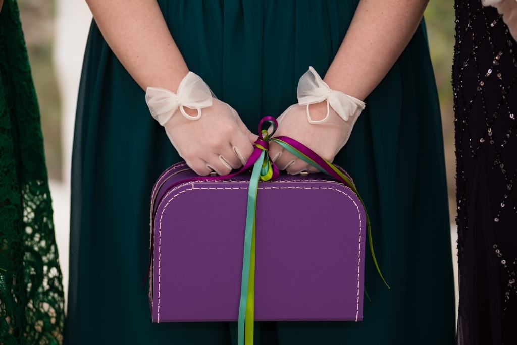 Tattooed Bride Marries her Love in a Star Wars Wedding at Barn on Bridge