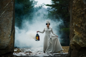 Planning a White Witch Shoot When There is No Winter - Black White and ...