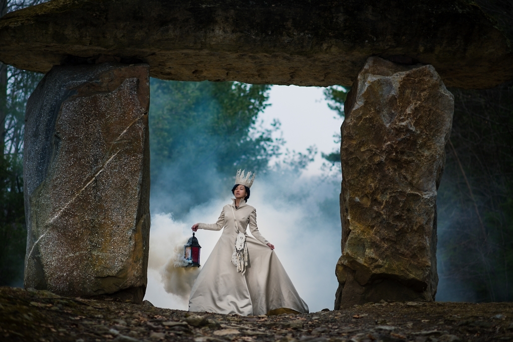 Planning a White Witch Shoot When There is No Winter - Black White and ...