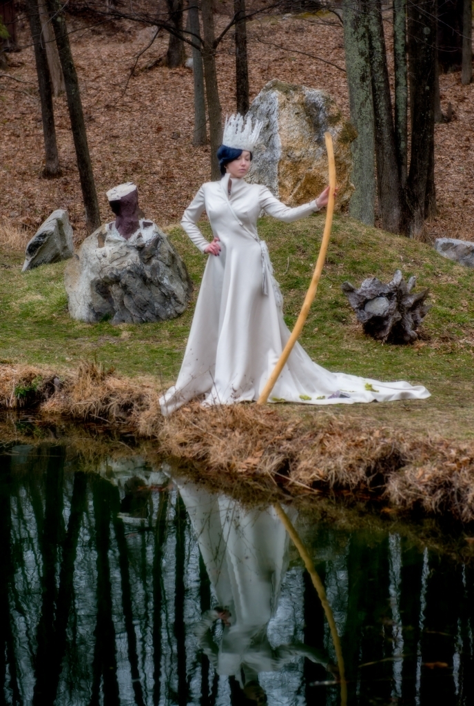 Planning a White Witch Shoot When There is No Winter - Black White and ...